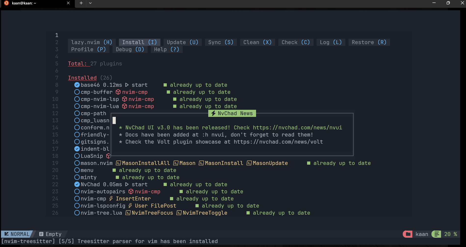 2. NvChad Kurulumu - Kaan Akgundogdu